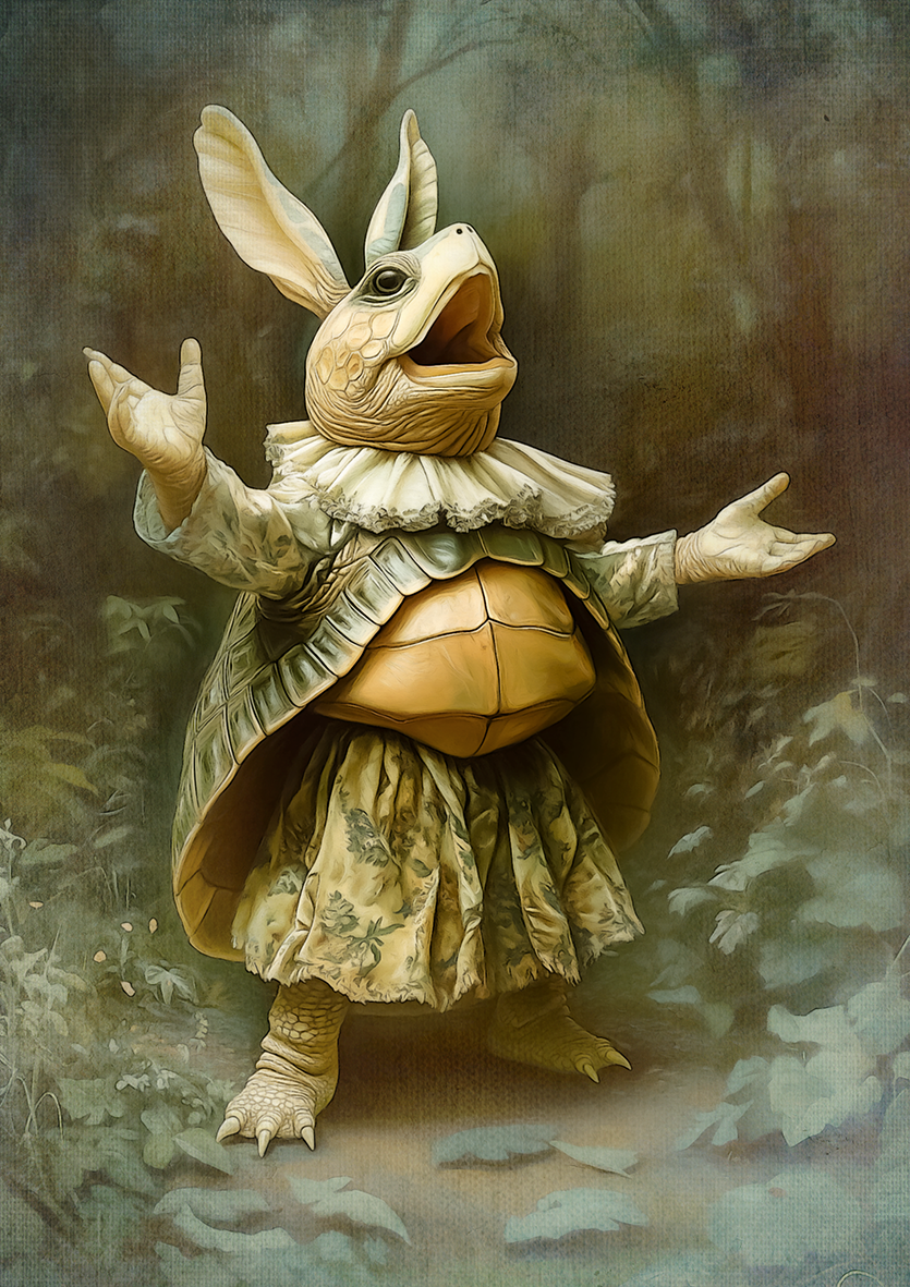 The Mock Turtle - Alice in Wonderland. – Imaginarium Books